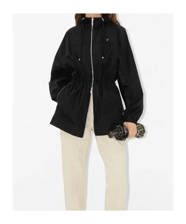 Burberry Short Nylon Cotton Parka
