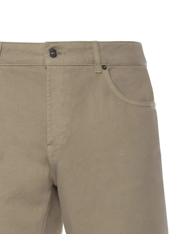 DONDUP Regular Fit Five-pocket Shorts - Gray