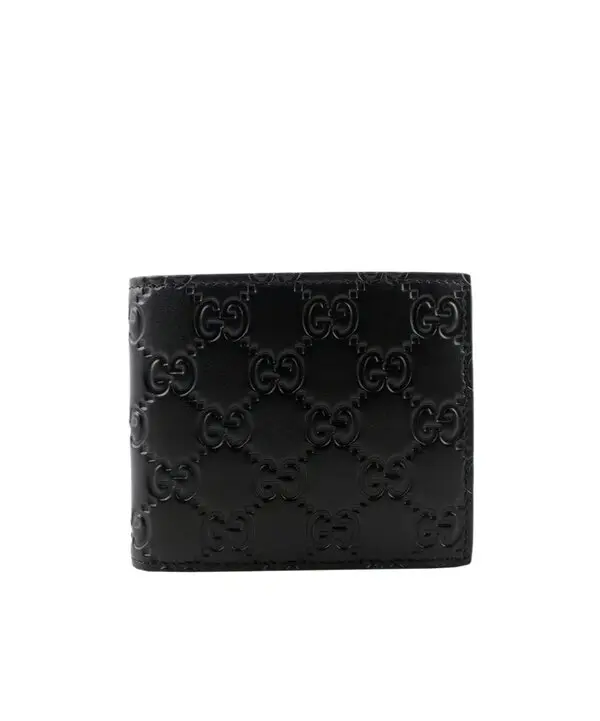 Gucci Embossed Wallet - Black
