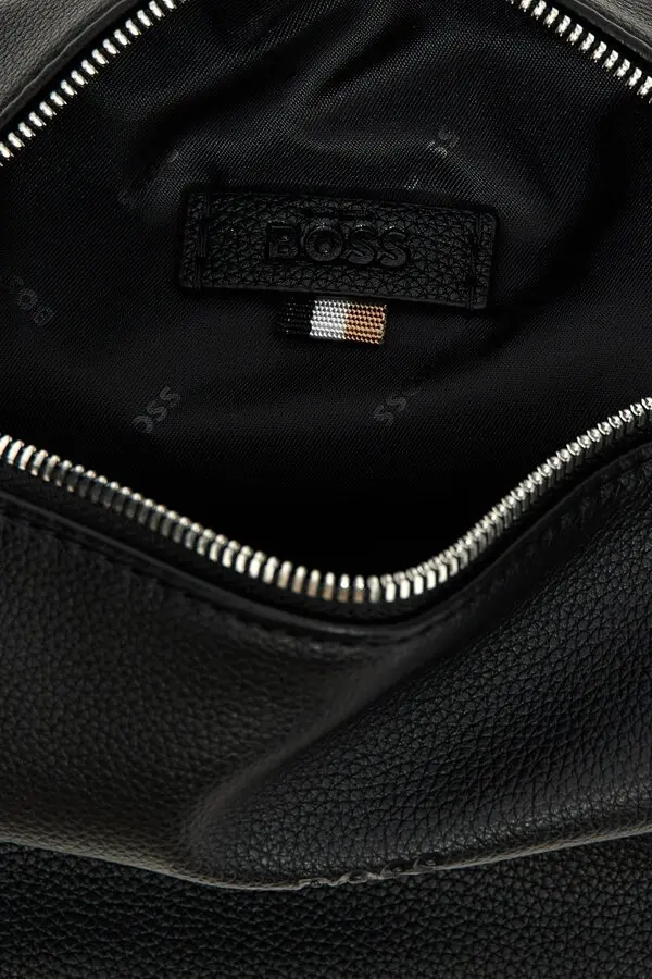Hugo Boss Logo Debossed Zipped Washbag