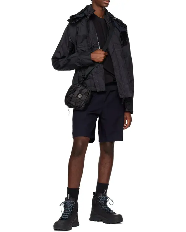 Stone Island Compass-motif Long-sleeved Sweatshirt