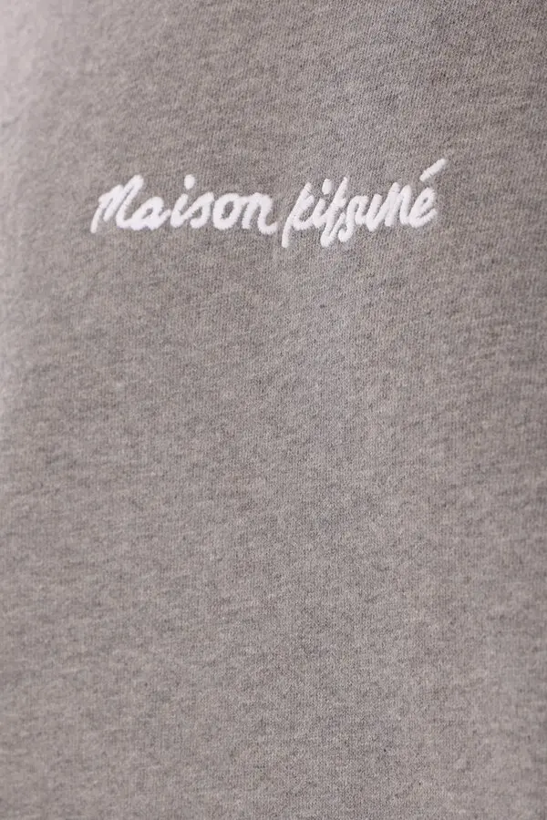 Maison Kitsuné Logo-embroidered Crewneck Sweatshirt