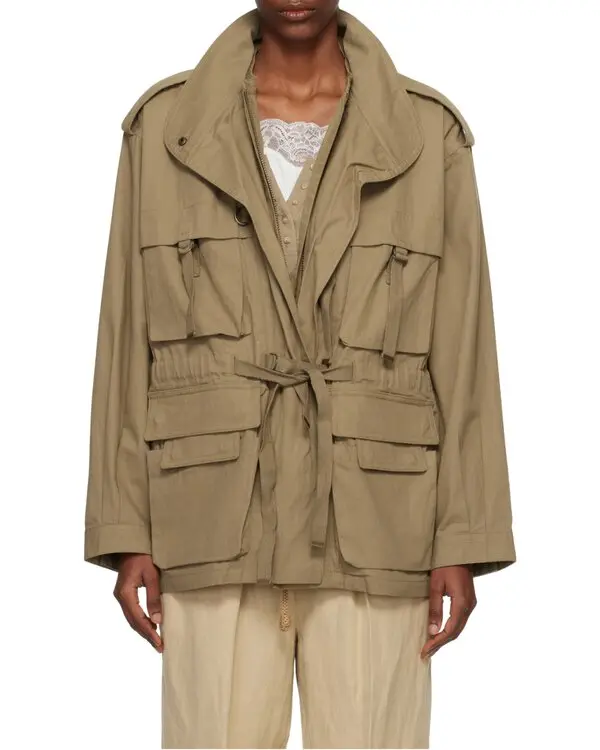 Isabel Marant Étoile Beriza Jacket - Khaki