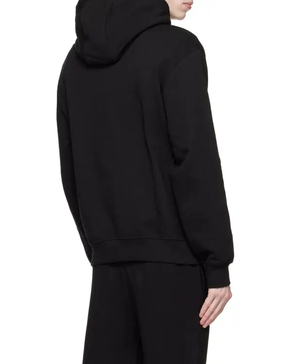 Hugo Boss Logo-printed Drawstring Hoodie