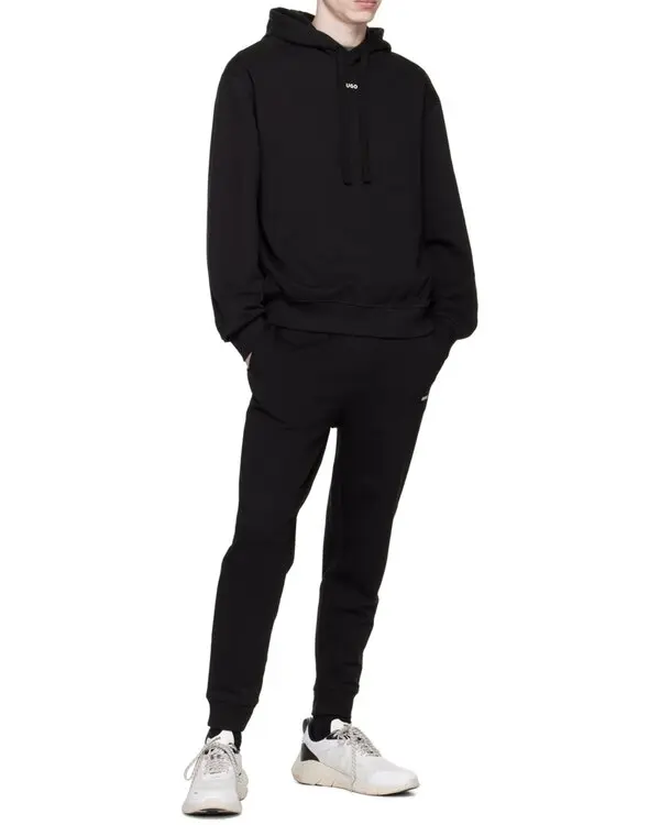 Hugo Boss Logo-printed Drawstring Hoodie