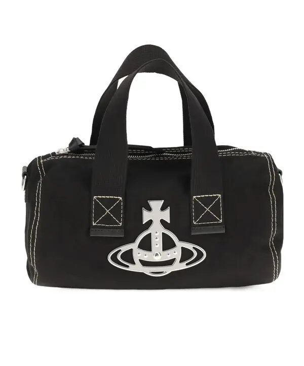 VIVIENNE WESTWOOD Paul Cylinder Shoulder Bag - Black