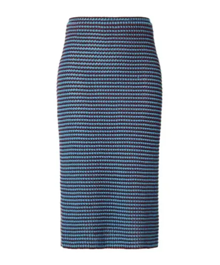 Alaïa Crochet Cotton Pencil Skirt