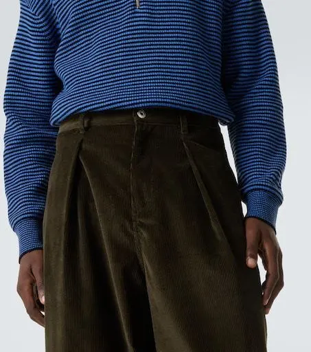 J.W.ANDERSON Cotton Corduroy Wide-leg Pants