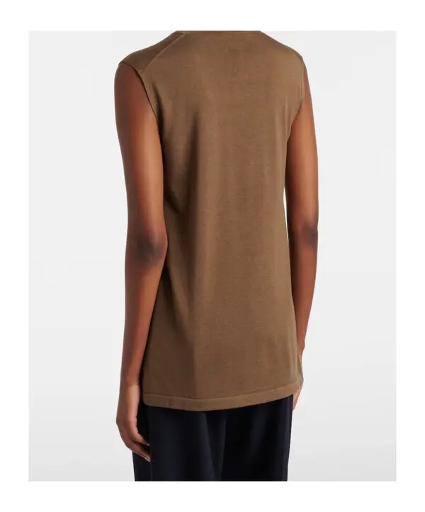 THE ROW Omima Silk Top