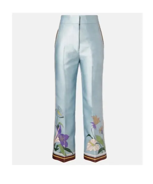 ALEMAIS Alfie Floral Satin Culottes