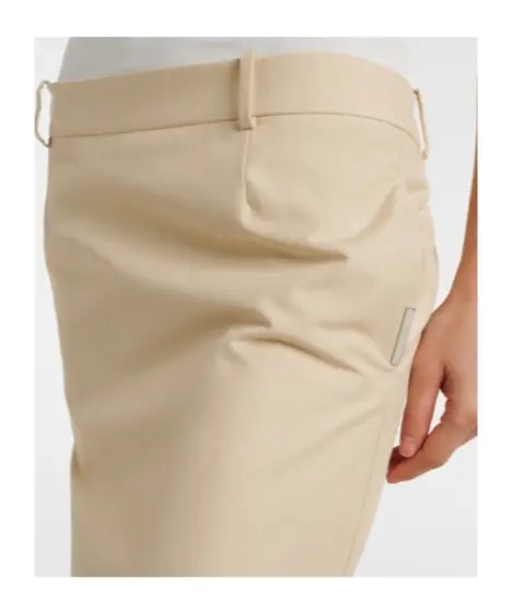 Attico Cotton-blend Pencil Skirt