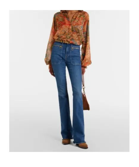 Veronica Beard Beverly Flared Jeans