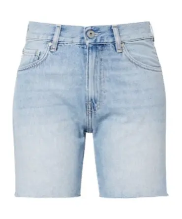 Ag Faded Denim Shorts