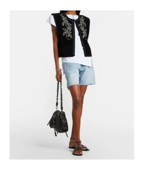 Ag Faded Denim Shorts