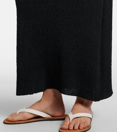 THE ROW Oboe Silk Maxi Skirt