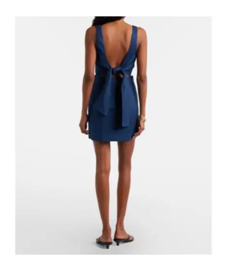 SIR. Linen Minidress