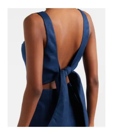 SIR. Linen Minidress