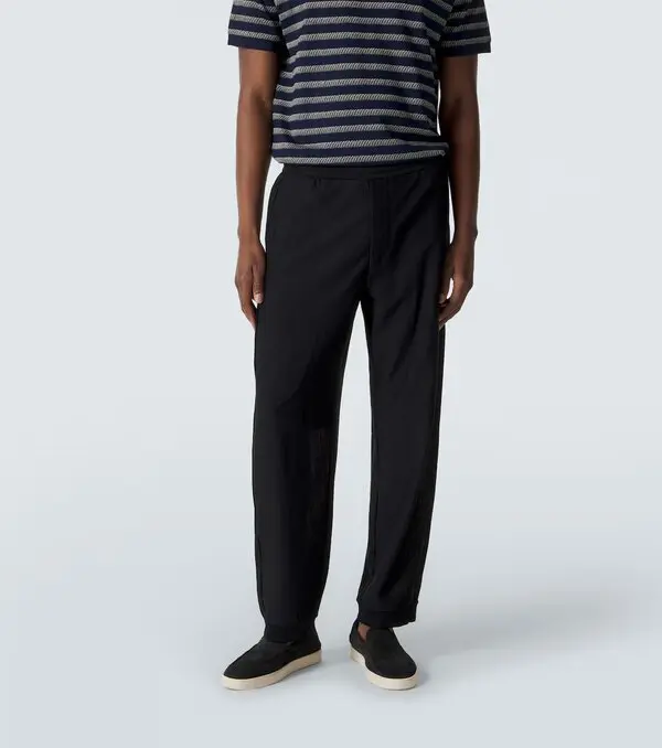 Giorgio Armani Knitted Straight Pants
