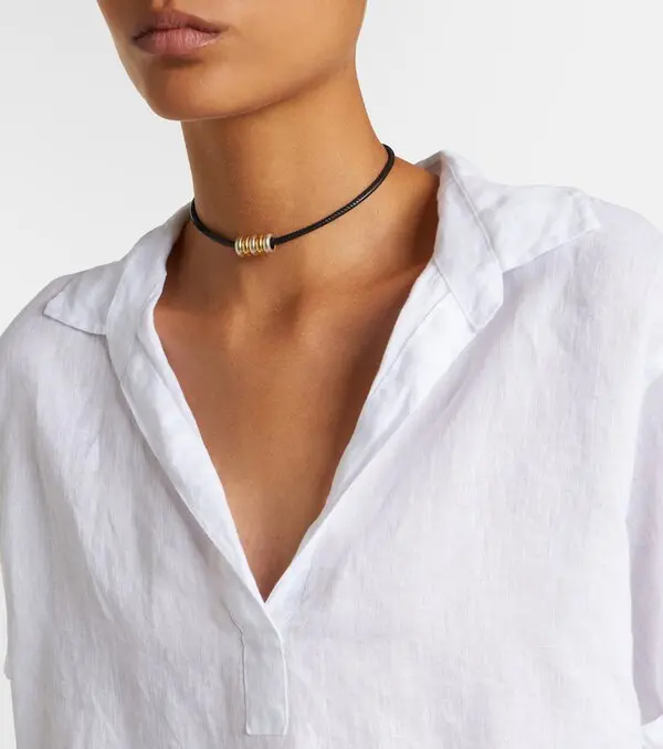 Velvet By Graham & Spencer Vivica Linen Top