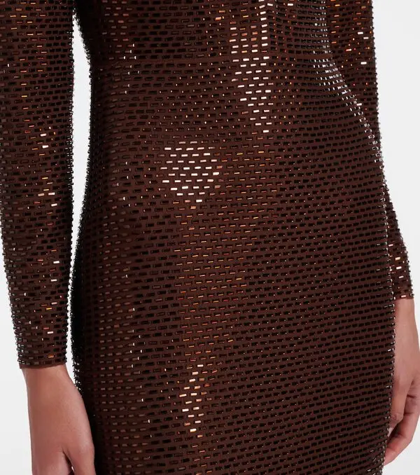SELF-PORTRAIT Embellished Gathered Gown