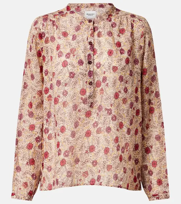 MARANT ETOILE Maria Printed Cotton Shirt