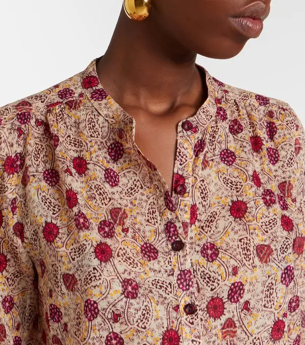 MARANT ETOILE Printed Cotton Shirt