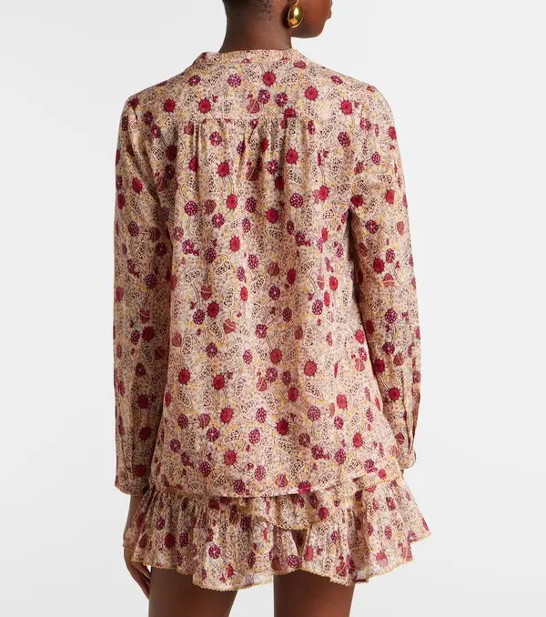 MARANT ETOILE Printed Cotton Shirt