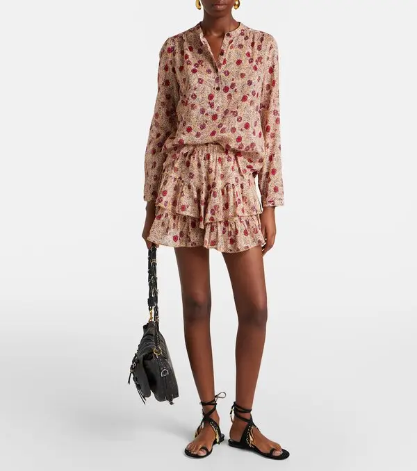 MARANT ETOILE Printed Cotton Shirt