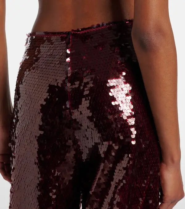 ADRIANA DEGREAS Sequined Balloon Pants