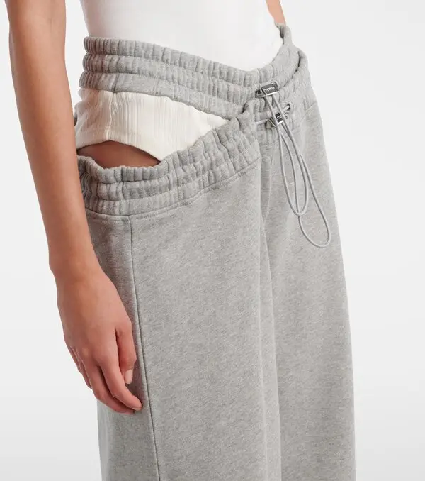 Attico Cotton Jersey Sweatpants