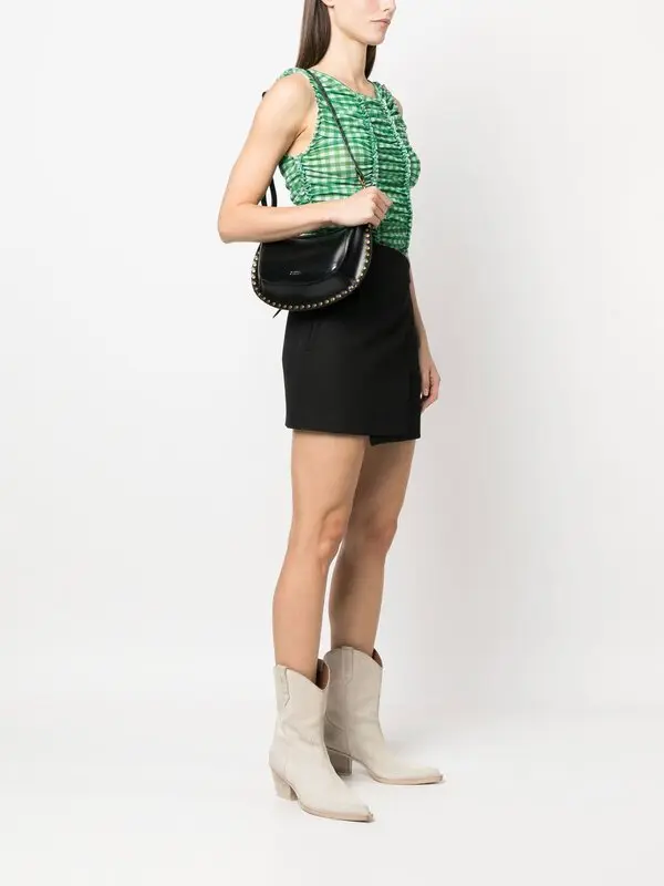 Isabel Marant Étoile Oskan Moon Leather Shoulder Bag - Multicolor