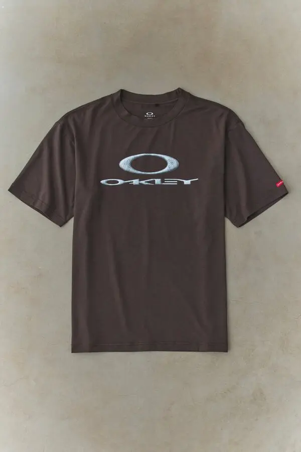 Oakley Retro X-metal Logo Graphic Tee - Shadow/black