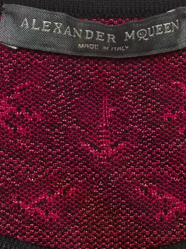 Alexander McQueen Floral-jacquard Midi Dress