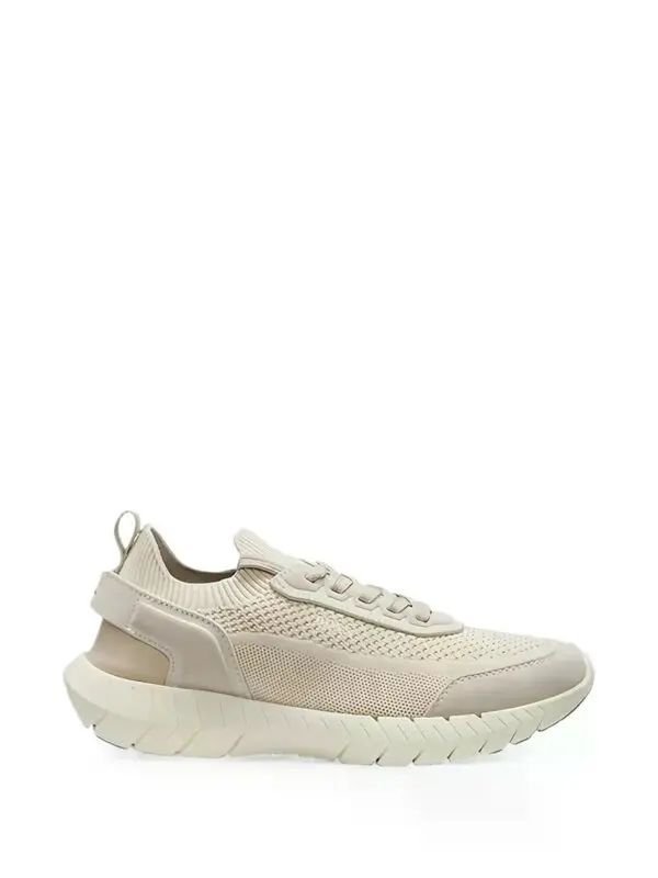 BOSS Low-top Panelled Sneakers - Neutrals