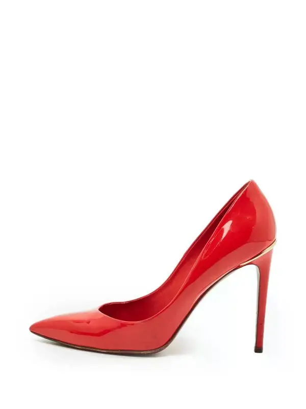 LOUIS VUITTON Eyeline Pointed-toe Heeled Pumps - Red