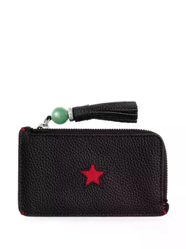 Shanghai Tang Tang Star Zip-fastening Cardholder - Black