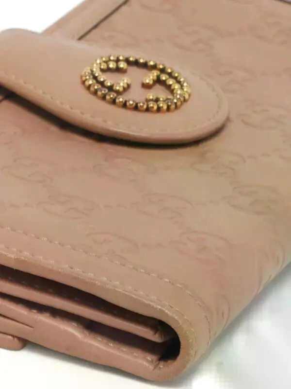 Gucci Interlocking G Guccissima Continental Wallet