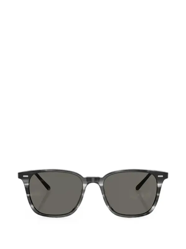 Oliver Spencer Laedin Square-frame Sunglasses - Grey