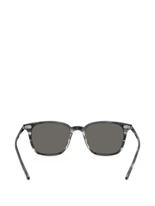 Oliver Spencer Laedin Square-frame Sunglasses - Grey
