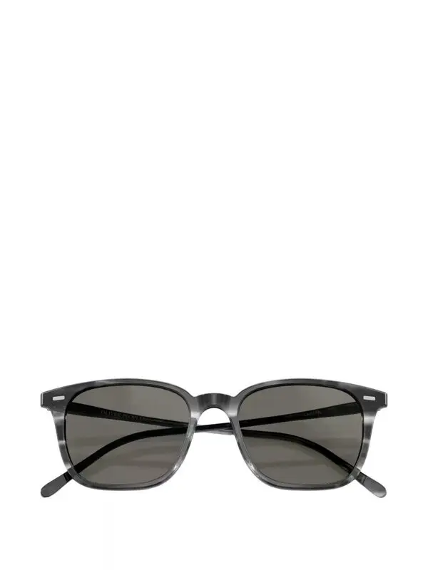 Oliver Spencer Laedin Square-frame Sunglasses - Grey