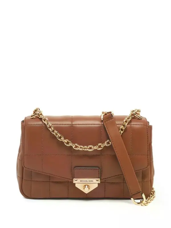 Michael Kors Soho Quilted Satchel Bag - Brown