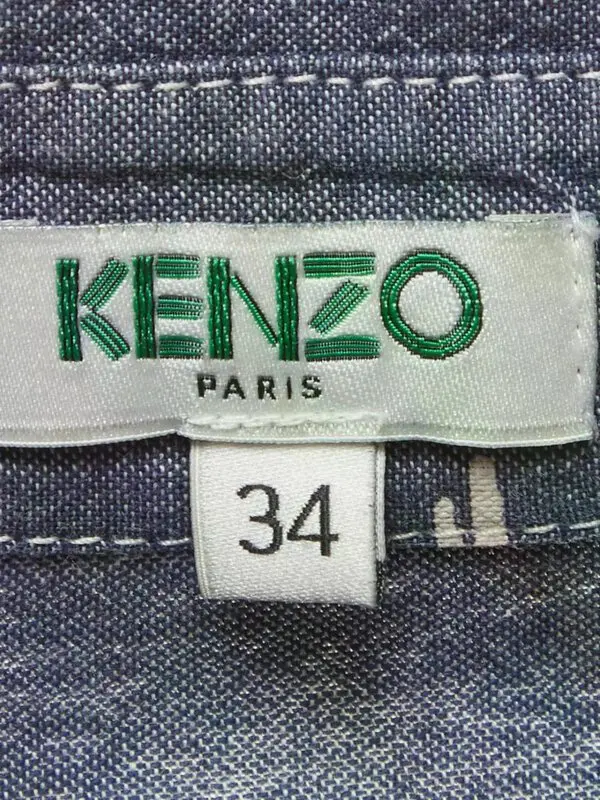 Kenzo Cactus Print Chambray Shirt
