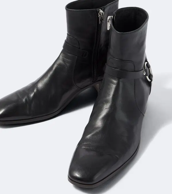 TOM FORD Clint Leather Ankle Boots