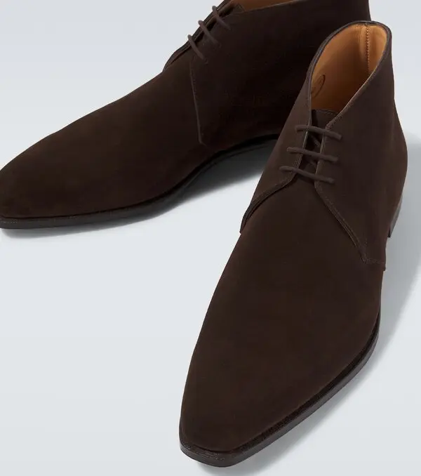 George Cleverley Nathan Suede Ankle Boots