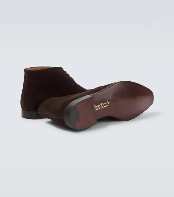 George Cleverley Nathan Suede Ankle Boots