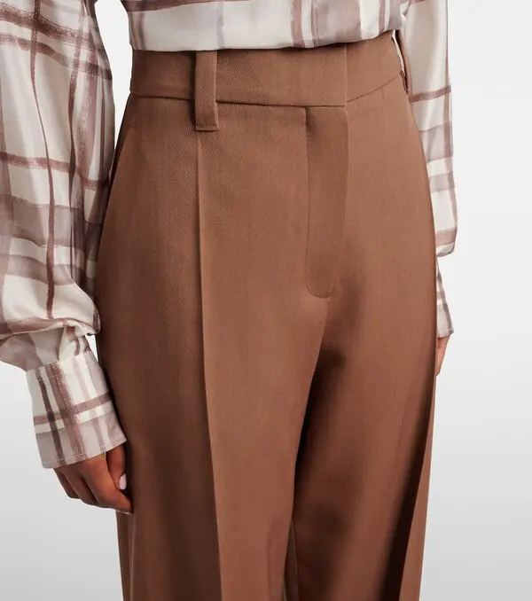 Brunello Cucinelli Wool-blend Suit Pants