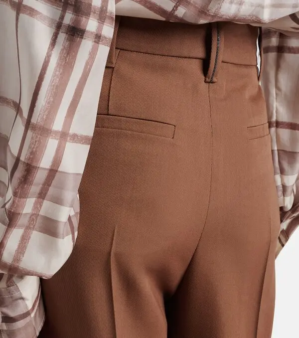 Brunello Cucinelli Wool-blend Suit Pants
