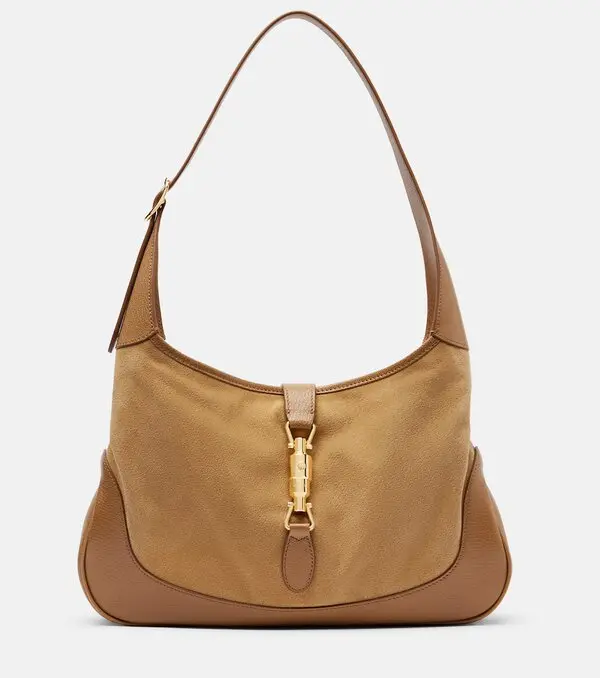 Gucci Jackie 1961 Medium Shoulder Bag - Beige
