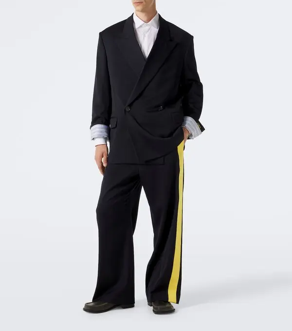 Loewe Double-breasted Wool Blazer