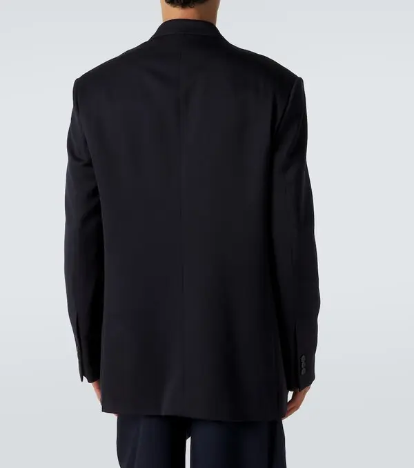Loewe Double-breasted Wool Blazer